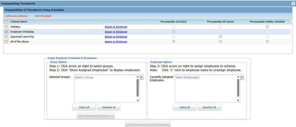 How to: Setup Timesheet Prepopulation